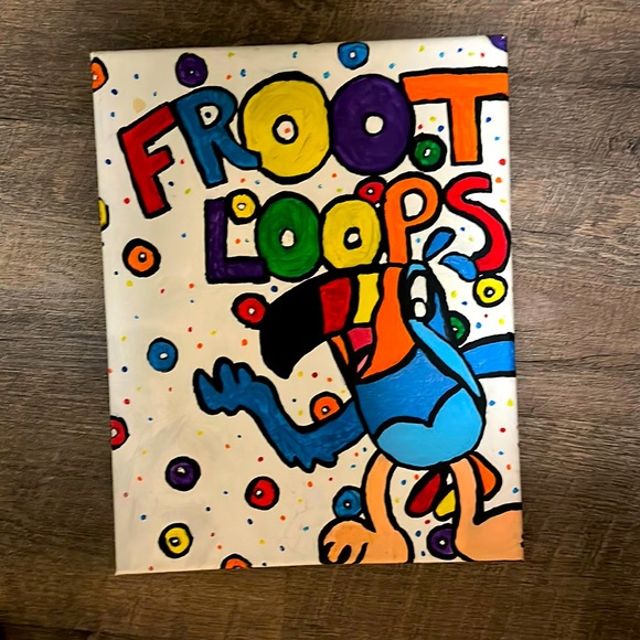 Other | Froot Loops Painting | Poshmark